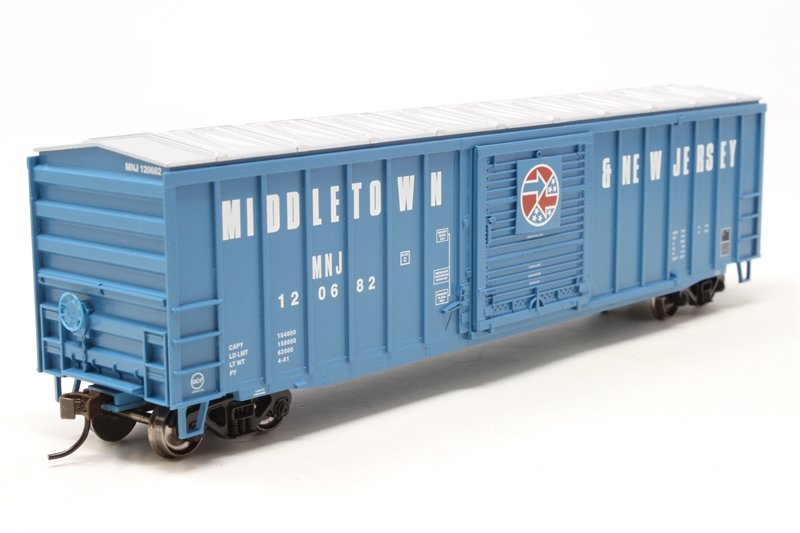 Bachmann USA 19603BAC 50' Box Car in Middletown & NJ Livery - Hattons