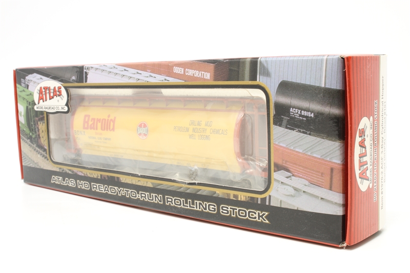 Atlas 1970-2 3-Bay cylindrical hopper of Baroid Chemicals - Hattons