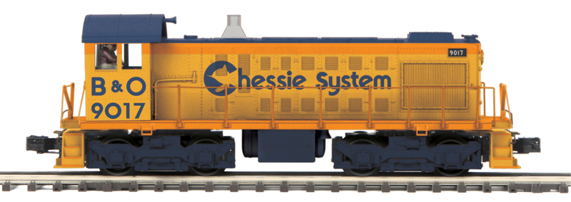 MTH 20-20896-1 Alco S2 Switcher Chessie System #9017 - Proto-Sound 3