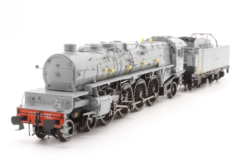 MTH 20-3402-1 Class 241A 4-8-2 #241-022 in grey and black with ...