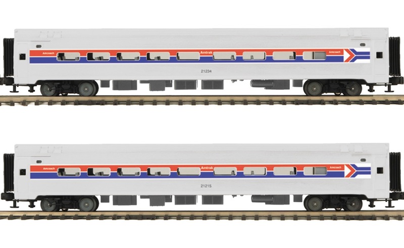MTH 20-64013 2-Car Amfleet Passenger Set, Amtrak (Phase 1)