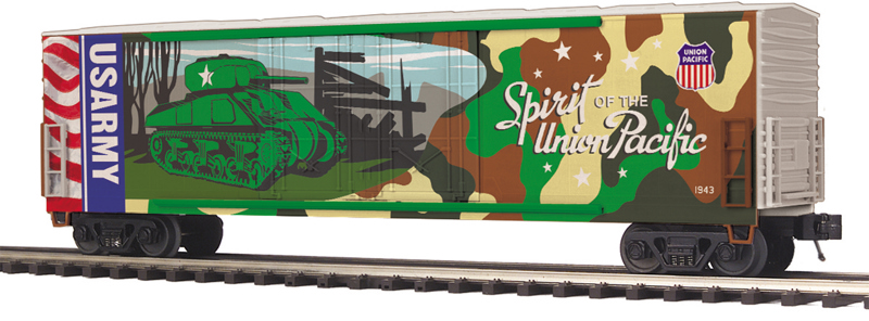 MTH 20-93757 50' Double Plug Door Box Car, Union Pacific - Hattons