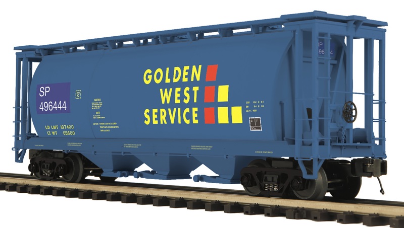 MTH 20-96825 3-Bay Cylindrical Hopper, Southern Pacific - Hattons