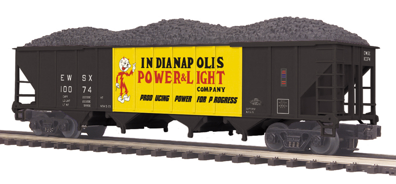 MTH 20-97886-10070 4-Bay Hopper, Indianapolis Power and Light #10070