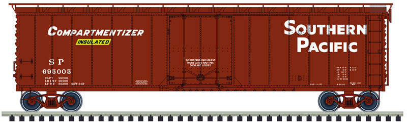 Atlas 20004652 50' Postwar Plug Door Box Car, Southern Pacific 695041