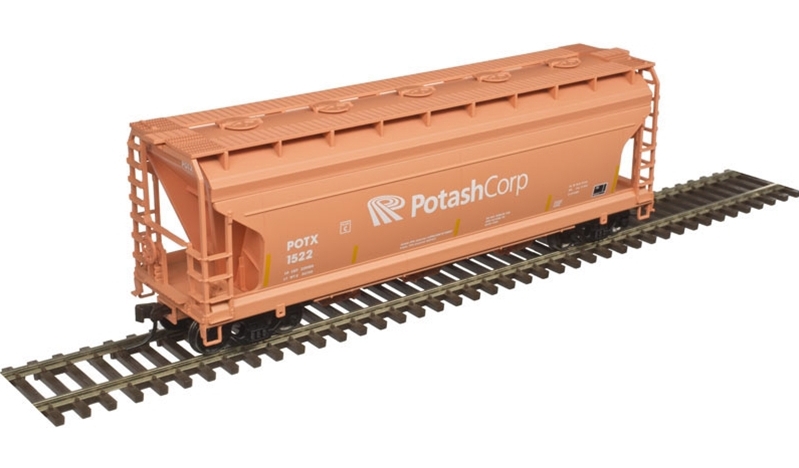 Atlas 20004866 ACF 3560 Centerflow Covered Hopper, Potash 1522 - Hattons