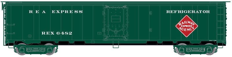 Atlas 20005354 Steel Express Reefer Car, Railway Express - Hattons