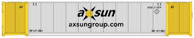 Atlas 20005949 53' CIMC Container Set 1, Axsun