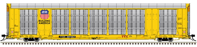 Atlas 20006196 Gunderson Multi-Max Auto Rack, Union Pacific 697387