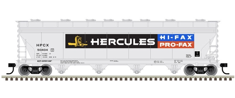 Atlas 20006390 ACF 5250 Covered Hopper, Hercules Pro-Fax 50415