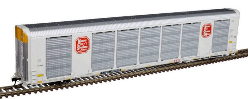 Atlas 20006441 Gunderson Multi-Max Auto Rack, Kansas City Southern