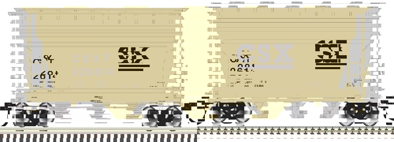 Atlas 20006506 3560 Covered Hopper, CSX 226814