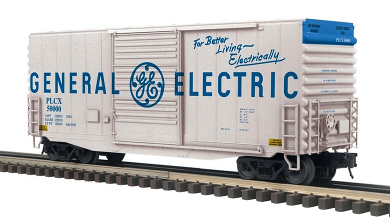 Atlas 2001130 40' Hy-Cube Box Car, General Electric - Hattons