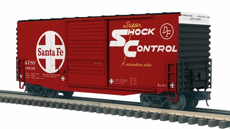 Atlas 2001133 40' Hy-Cube Box Car, Santa Fe