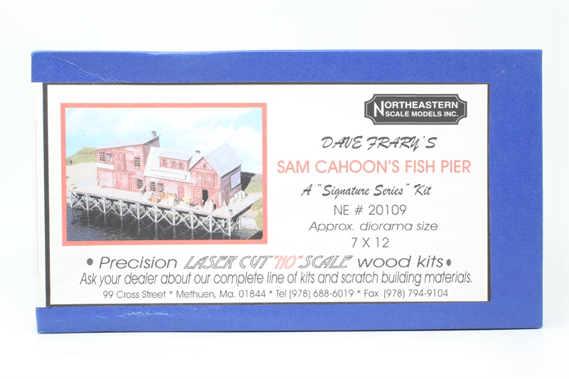 North Eastern Scale Models Inc. 20109NES Sam Cahoon's Fish Pier kit