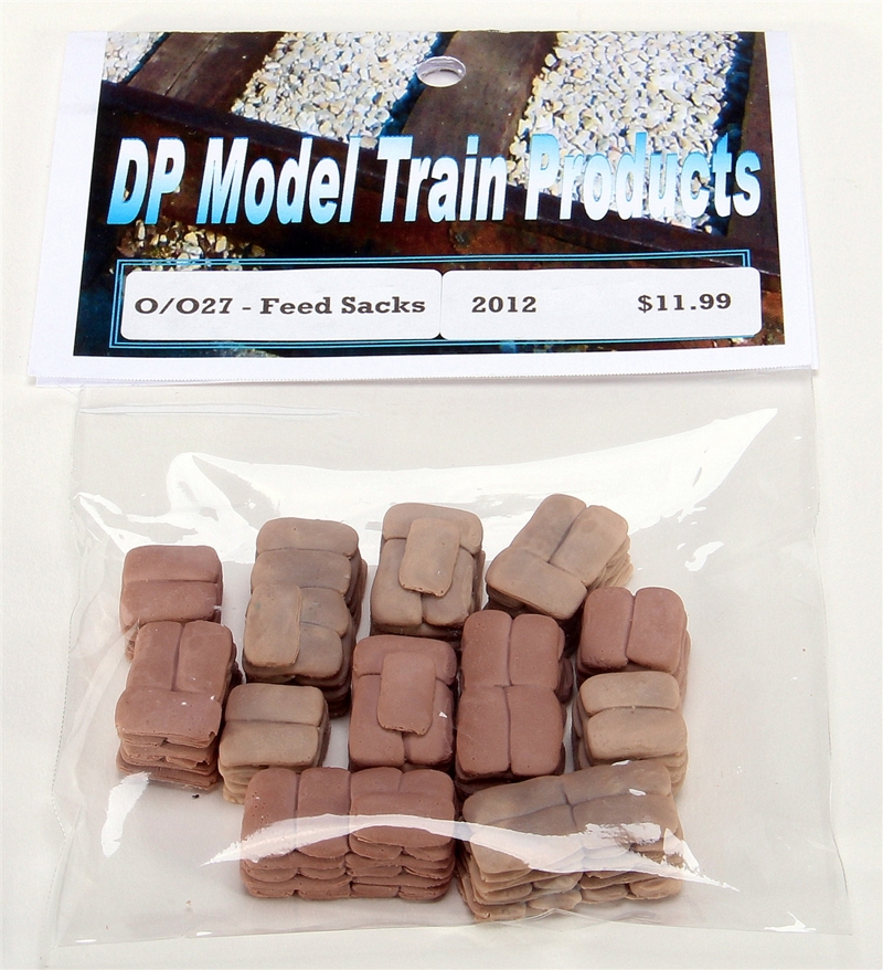DP Model Train Products 2012DPMP Feed Sack Stacks (12-pack)