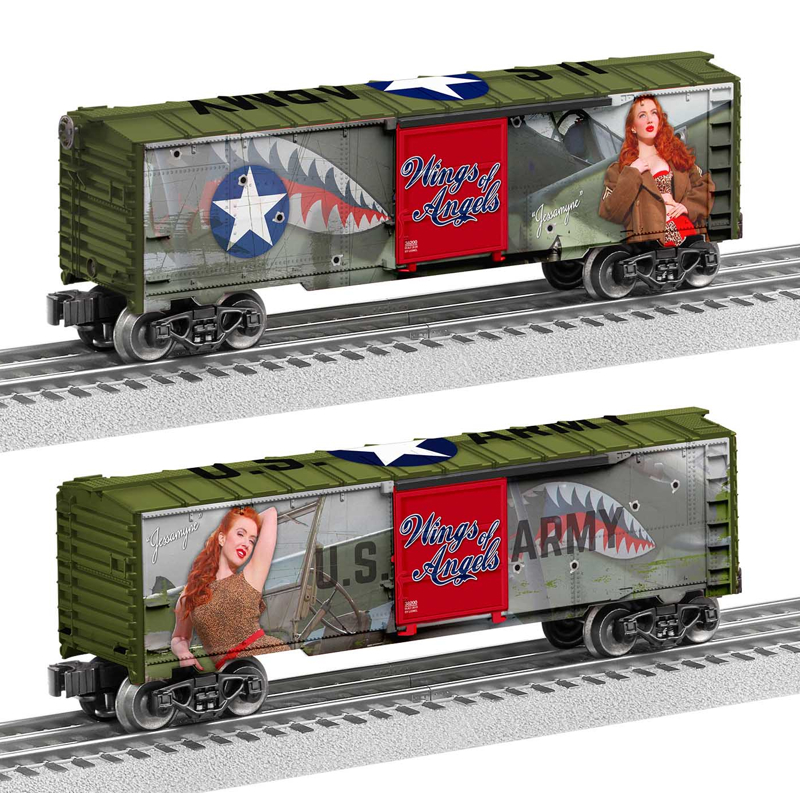 Lionel 2038200 Wings of Angels Box Car, Lessamyne Rose #38200