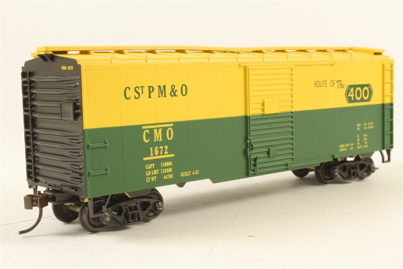 Roundhouse Products 20406RH R-TR 40' AAR Single door box car 'CMO 1672'