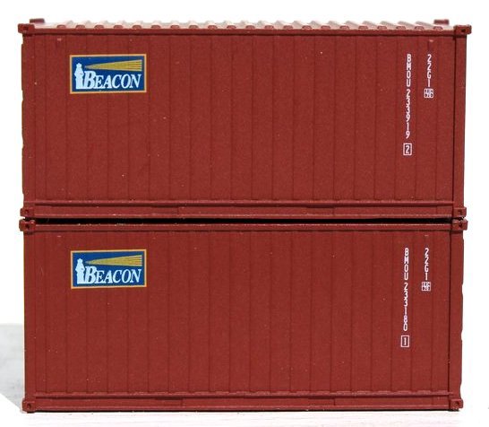 Jacksonville Terminal Company 205313JVL 20' Std Cont C.S. BEACON - Hattons