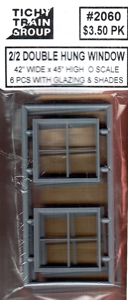 Tichy Train Group 2060TTG O DBL HUNG WINDOW 2/2 - Hattons