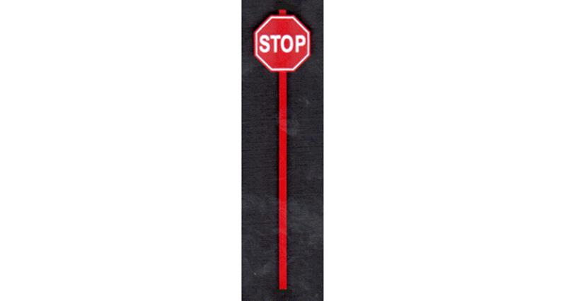 Tichy Train Group 2070TTG Red Stop Sign (8) - Hattons