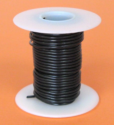 A.E. Corporation 20BK-25AECO 20 GA Black Hook-Up Wire, Stranded 25 ...