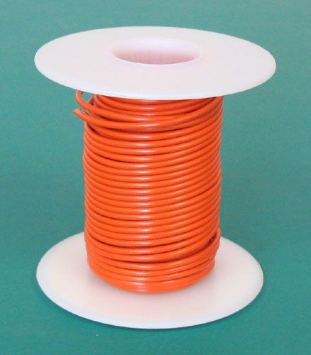 A.E. Corporation 20OR-25AECO 20 GA Orange Hook-Up Wire, Stranded 25'