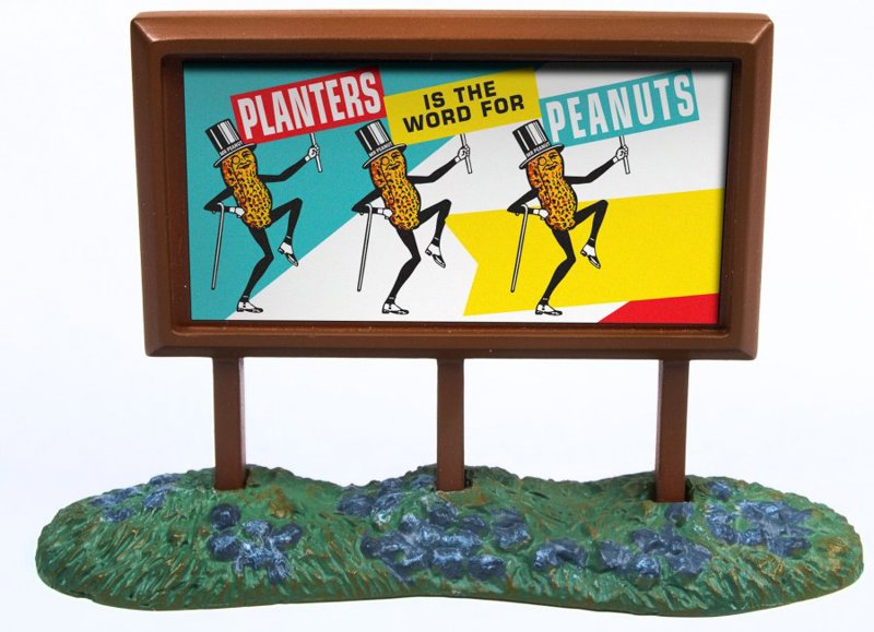 Classic Metal Works 21002CMW Planters is the Word for Peanuts billboard