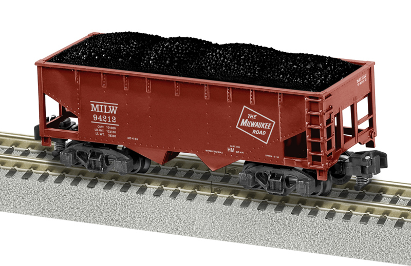 Lionel 2119282 2-Bay Hopper, Milwaukee Road 94212