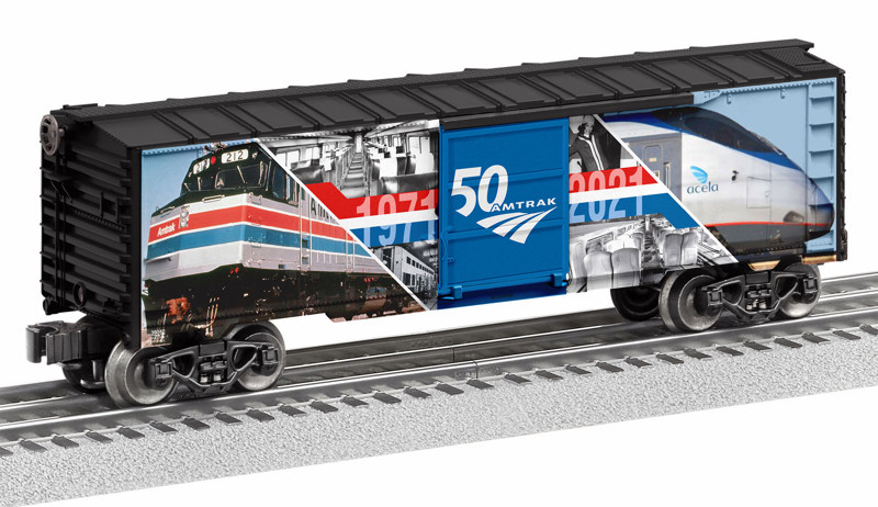 Lionel 2138040 Amtrak 50th Anniversary Box Car - Hattons