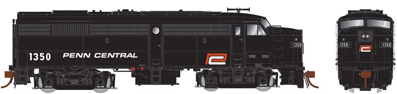 Rapido Trains North America 21591RNA FA-2 Alco 1350 of the Penn Central