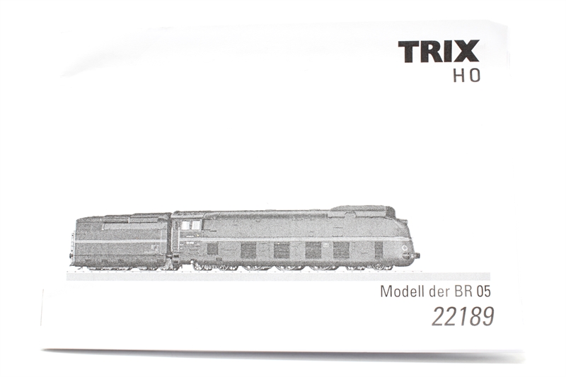 Trix 22189 Class BR 05 streamlined 4-6-4 of the DRG - DCC sound on board