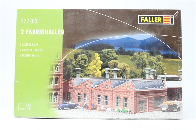 Faller 222203 Factory hall kit - pack of two