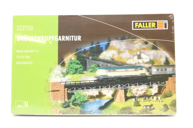 Faller 222550 Bridge Abutment set