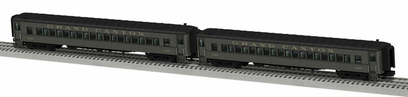 Lionel 2227210 Passenger Coaches Set, Grand Canyon (2) - Hattons