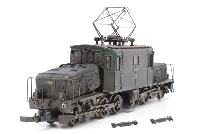 Trix 22329 DE 6/6 Crocodile 15302 of the SBB in green