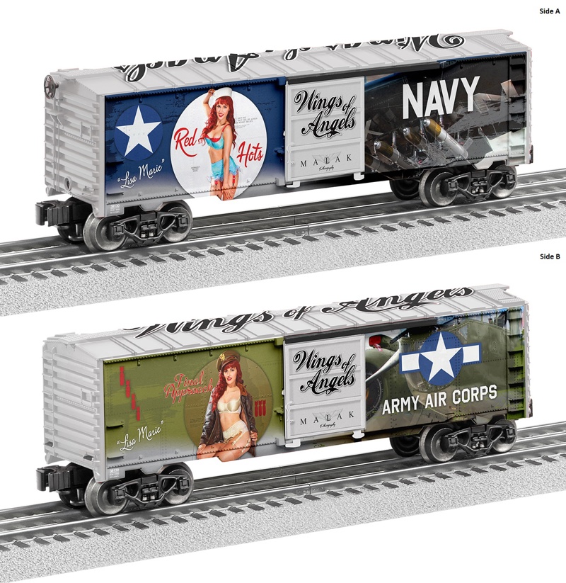 Lionel 2238130 Wings of Angels Box Car, Lisa - Hattons