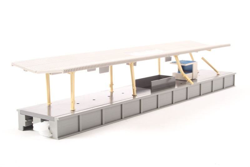 Kato 23-100 Island Platform with Small Kiosk Type A