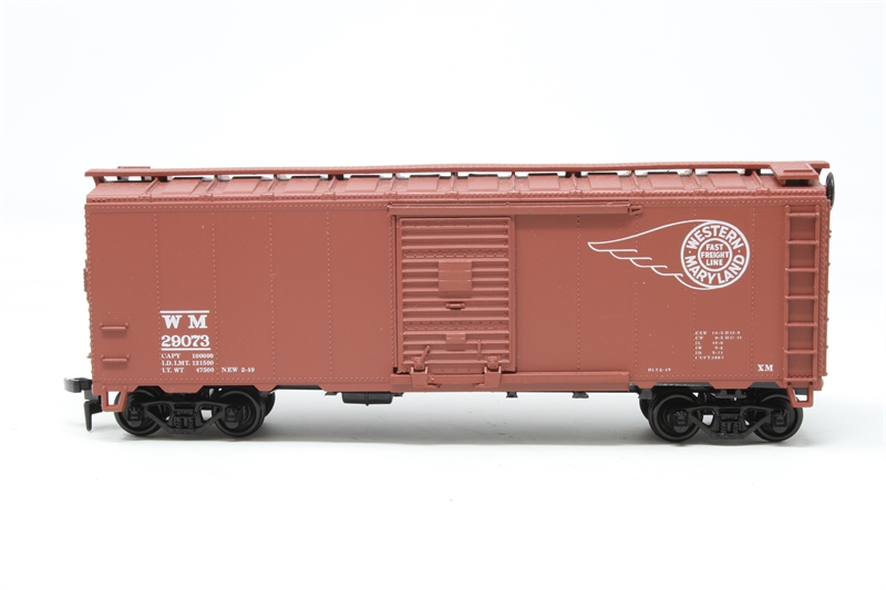 Athearn 2310ATH 40' Box Car Set Set in Western Maryland Livery