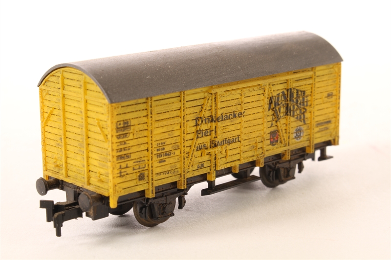 Roco 2321C Covered Goods Wagon - "Dinkelacker"