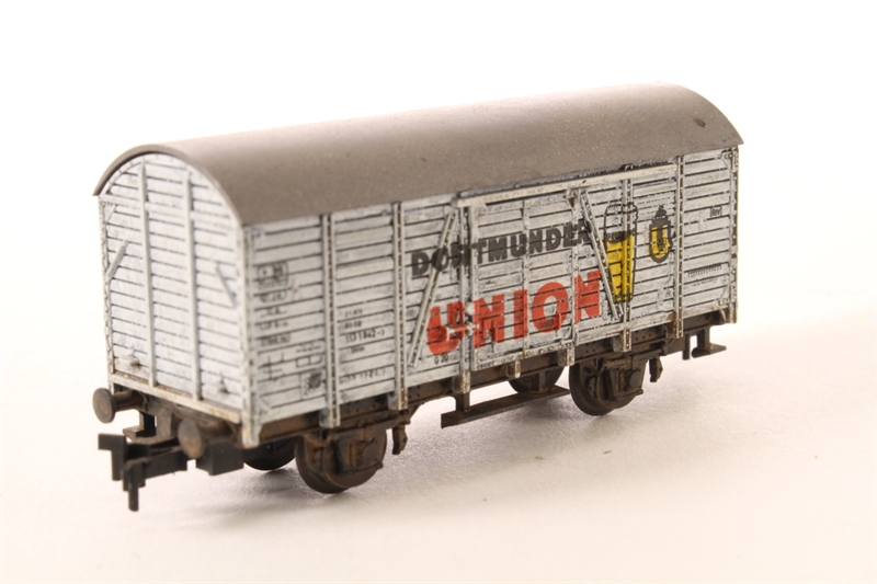 Roco 2321E Covered Goods Wagon - "Dortmunder"