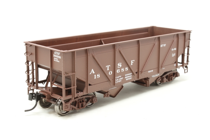 Proto 2000 23515 50t steel-side hopper car 180688 'Atchison, Topeka