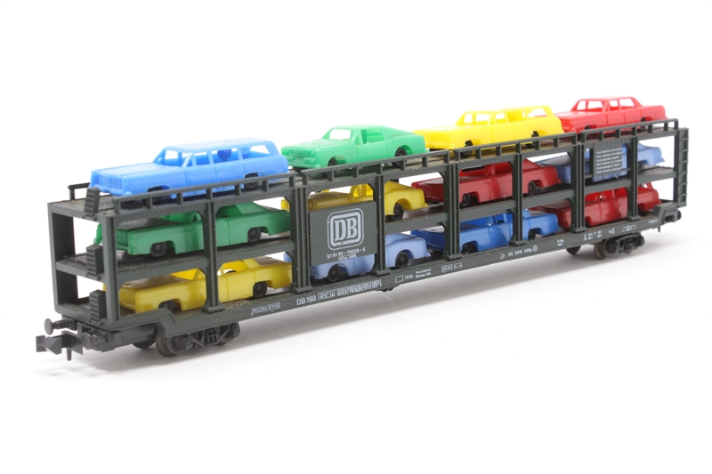 Roco 2351 Bogie Car Transporter of the DB