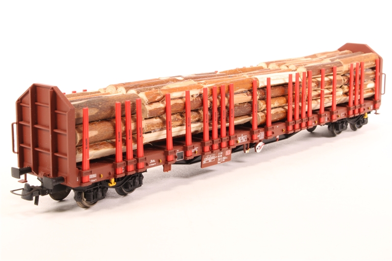 Trix 24109-01 Bogie Timber Wagon of the DB, Epoch V