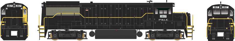 Bowser 24541BOW U25b of the Pittsburgh and Lake Erie #2802 - Hattons