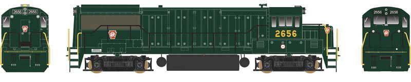Bowser 24556BOW U25b of the Pennsylvania Railroad #2656 - Hattons