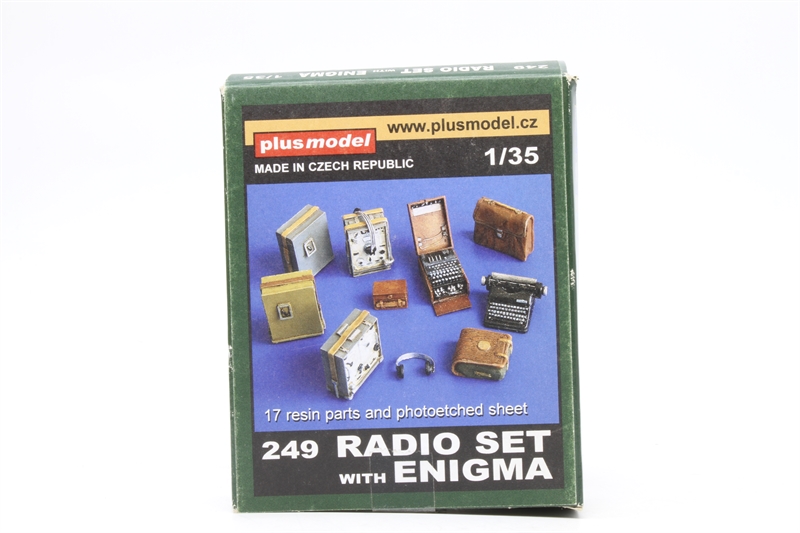 PlusModel 249PLU German radio set with Enigma machine