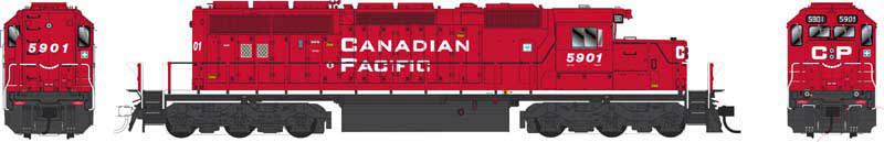 Bowser 25045BOW GMD SD40-2 of the Canadian Pacific #5901
