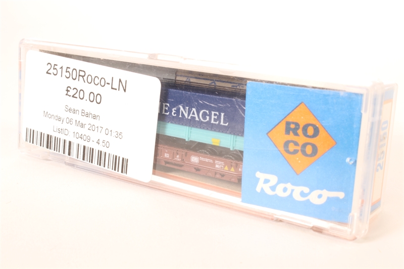 Roco 25150Roco Well Wagon with Load of the German DB