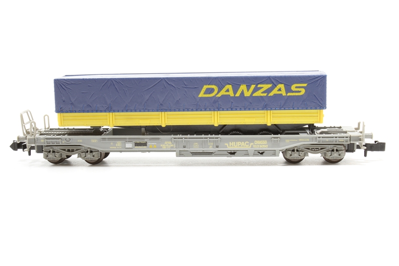 Roco 25152ROCO 4-Axle Hupac AG Pocket Wagon with Trailer - Hattons
